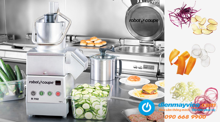 Máy cắt và xay trộn rau củ Robot Coupe R 752 7.5 Lít | Cao cấp. - Điện ...